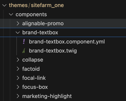 Single Directory Components | SiteFarm